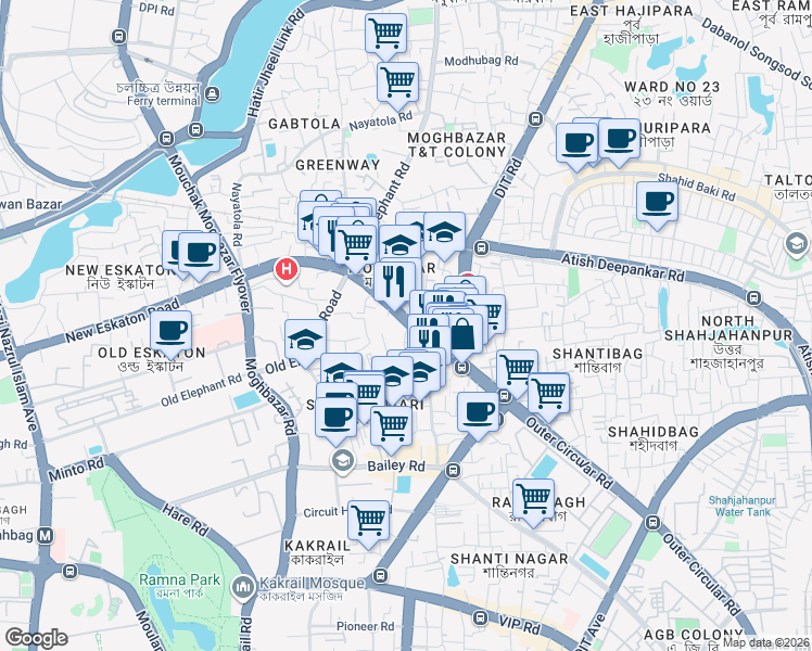 Moghbazar Kazi Office Lane., Dhaka Dhaka Division - Walk Score
