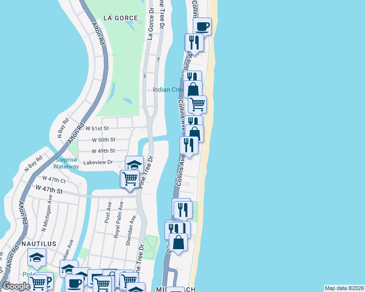 5100 Collins Avenue, Miami Beach FL - Walk Score