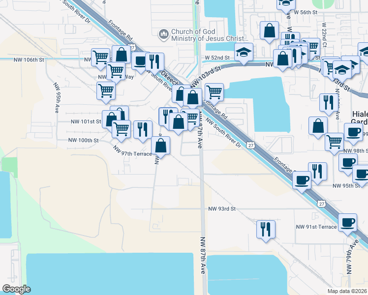 8790 Northwest 100th Street, Medley FL - Walk Score