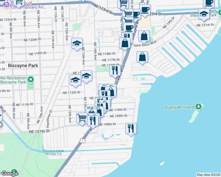 11200 Biscayne Boulevard, Miami FL - Walk Score
