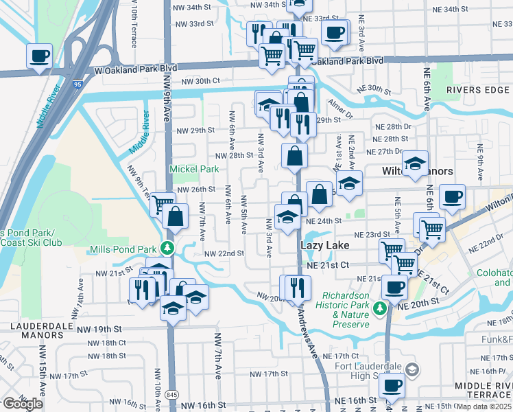 400 Northwest 25th Street, Wilton Manors FL - Walk Score