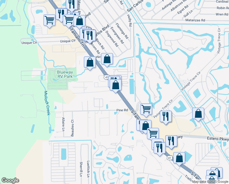 19630 South Tamiami Trail, San Carlos Park FL - Walk Score