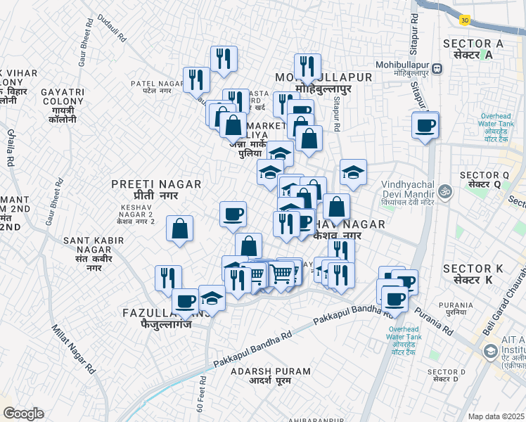 Sitapur Road, Lucknow UP - Walk Score