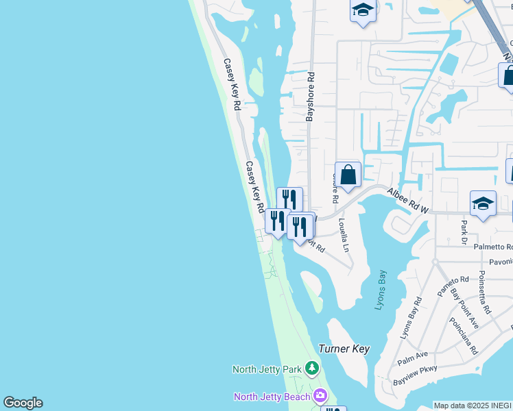 105 Casey Key Road, Nokomis FL - Walk Score