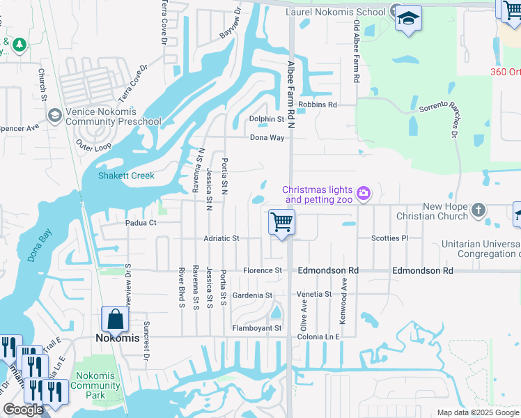 Aquila Street North, Nokomis FL - Walk Score