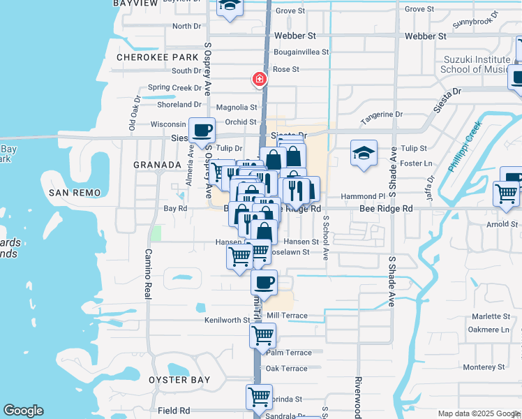 S Tamiami Trail & Bee Ridge Rd, Sarasota FL - Walk Score