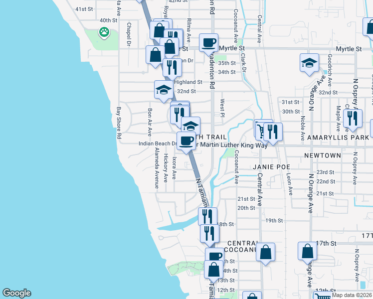 2525 North Tamiami Trail, Sarasota FL - Walk Score