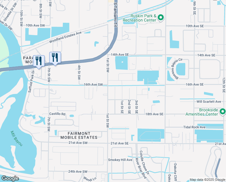 1611 Meridian Street, Ruskin FL - Walk Score