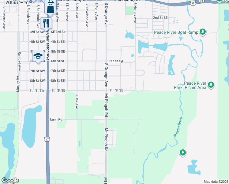 624 9th Street Southeast, Fort Meade FL - Walk Score