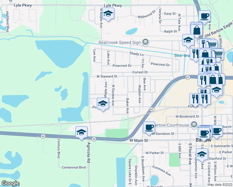 1160 Austin Street, Bartow FL - Walk Score