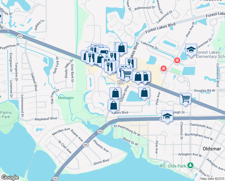 5222 Old Village Way, Oldsmar FL - Walk Score