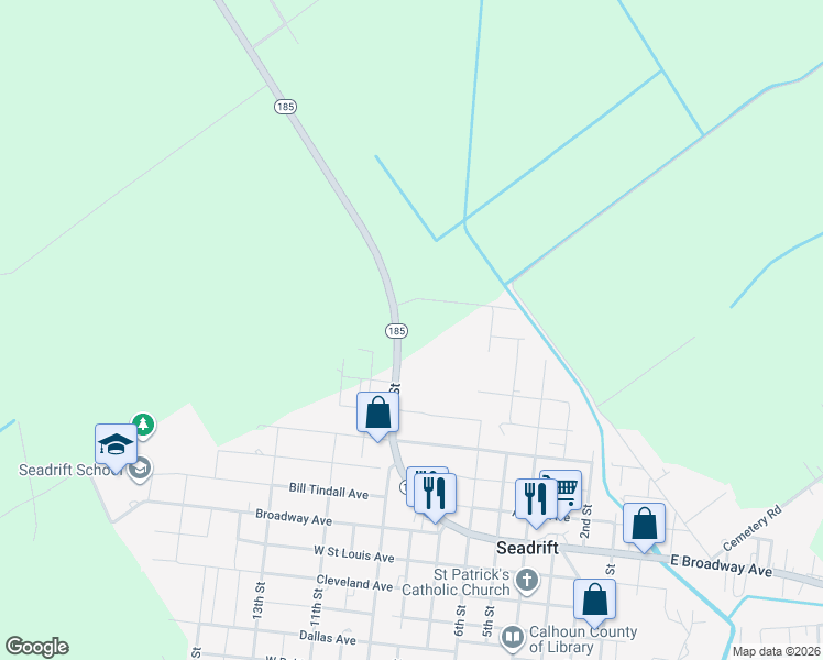 Seadrift TX - Walk Score