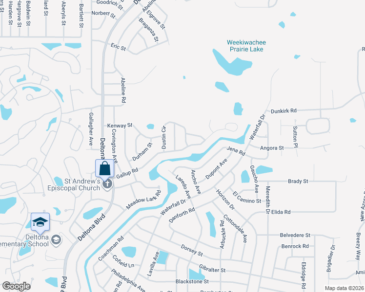 8519 Gallup Road, Spring Hill FL - Walk Score