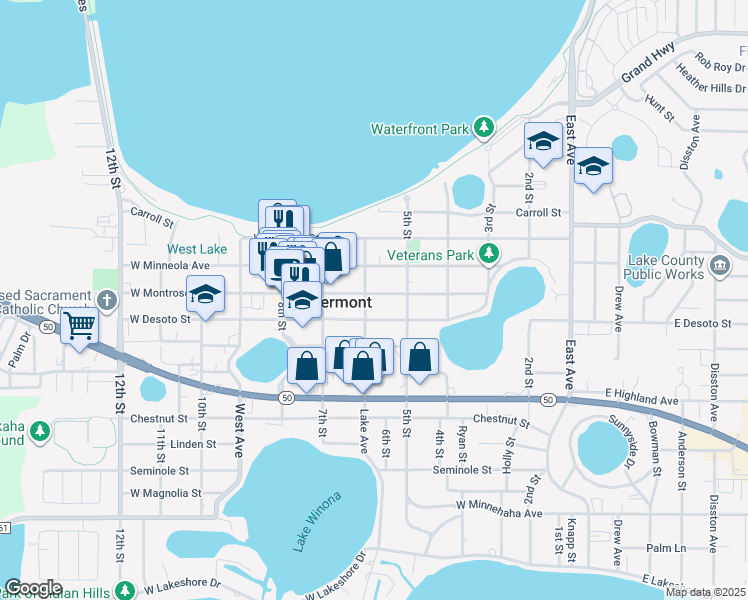 563 West Montrose Street, Clermont FL - Walk Score