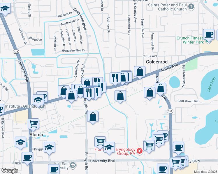 6951 Aloma Avenue, Winter Park FL - Walk Score