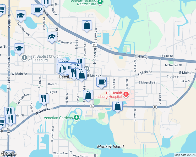 205 East Main Street, Leesburg FL - Walk Score