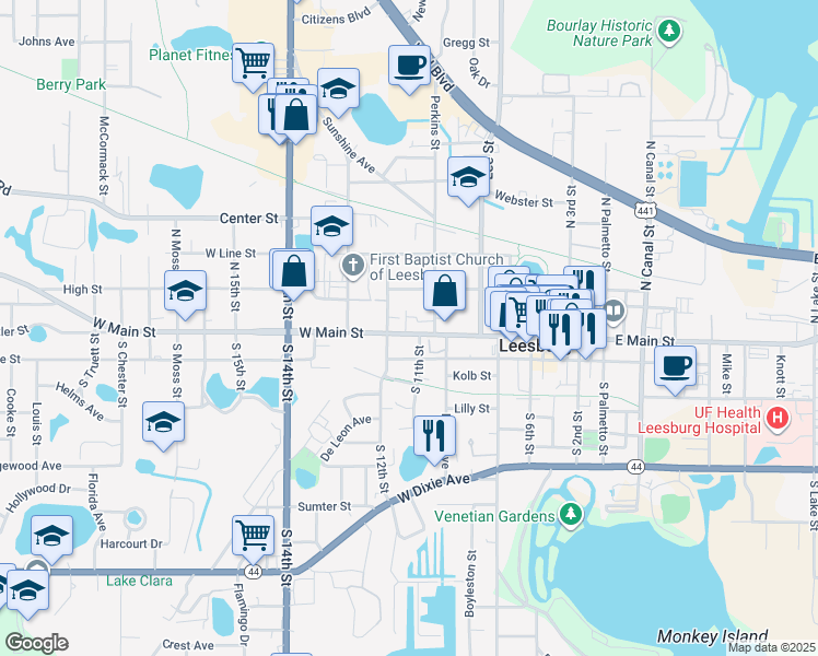 1112 West Main Street, Leesburg FL - Walk Score