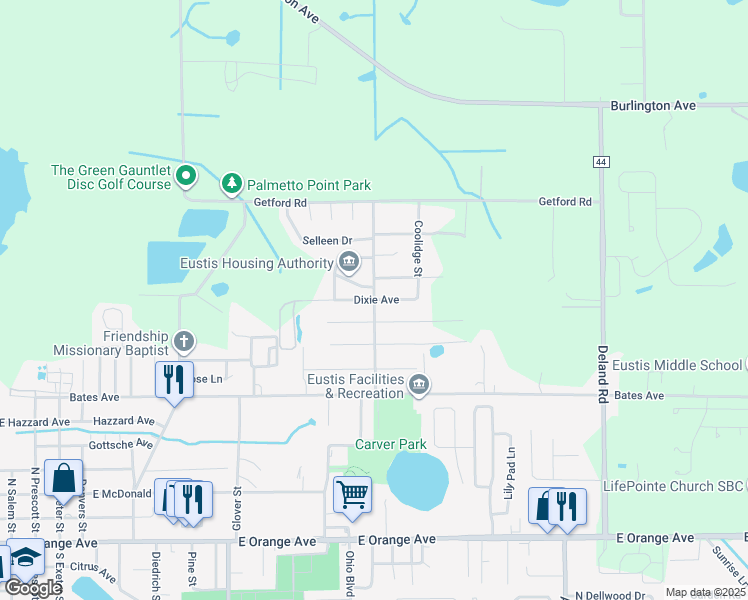 1001 Wall Street, Eustis FL - Walk Score