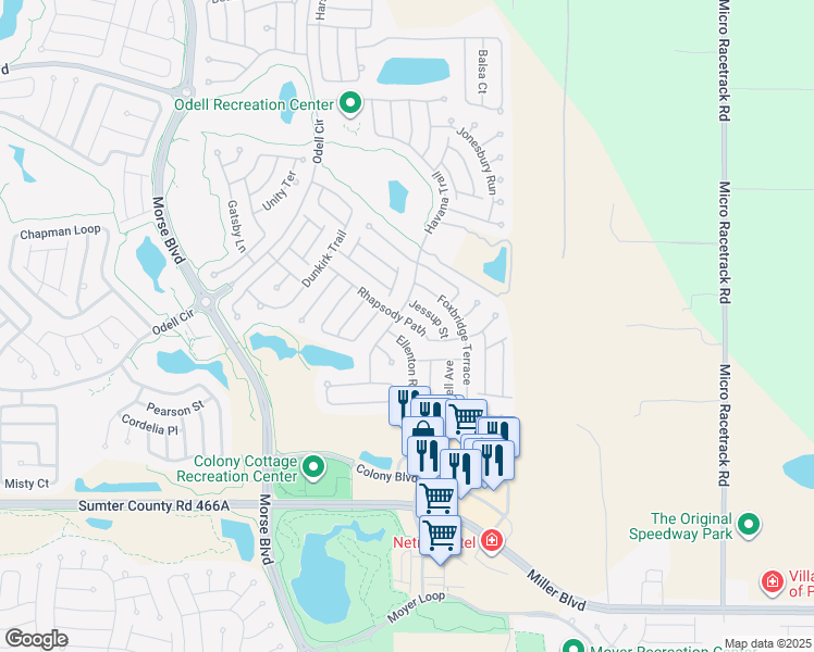 386 Rhapsody Path Village of Hadley, The Villages FL - Walk Score
