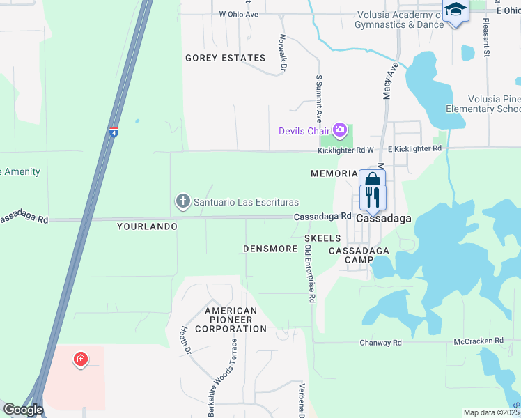 776 Cassadaga Road, Lake Helen FL - Walk Score