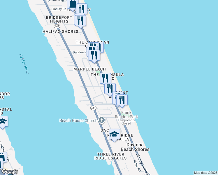 2601 Florida A1A, Daytona Beach Shores FL - Walk Score
