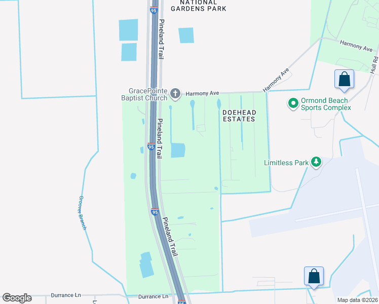 745 Pineland Trail, Ormond Beach FL - Walk Score