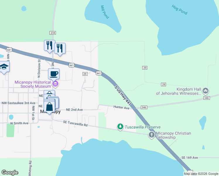 15918 U.S. 441, Micanopy FL - Walk Score
