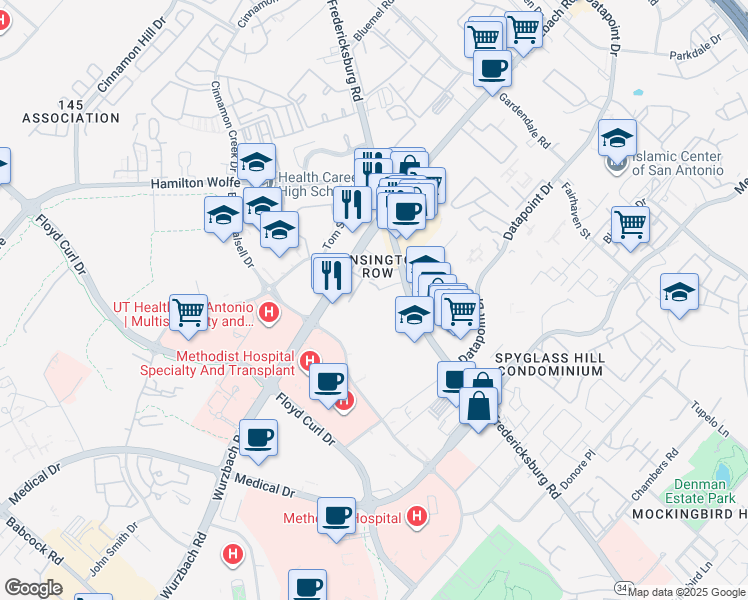 8331 Fredericksburg Road, San Antonio TX - Walk Score
