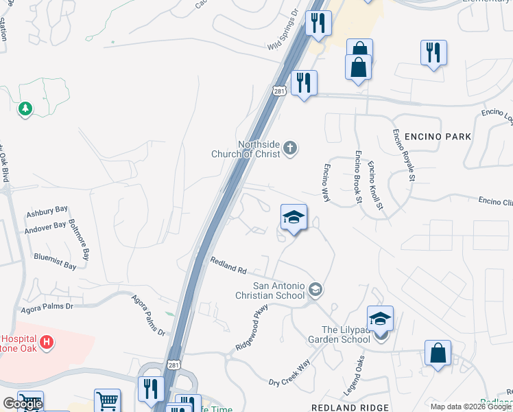 19500 U.S. Highway 281 North, San Antonio TX - Walk Score