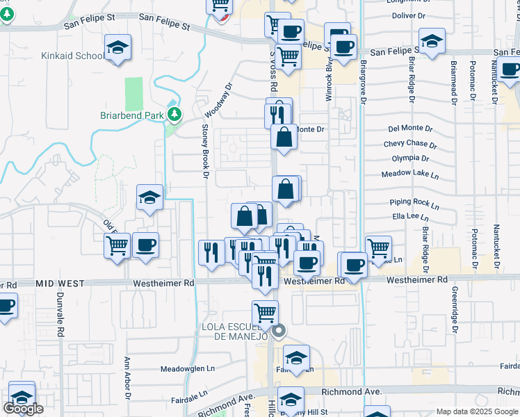 2424 South Voss Road, Houston TX - Walk Score
