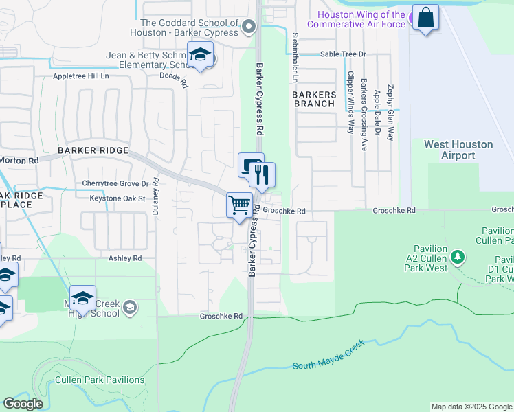 Barker Cypress Rd & Groeschke Rd & Morton Ranch Rd, Houston TX - Walk Score