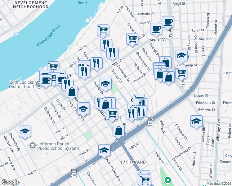 218 8th Street, Gretna LA - Walk Score