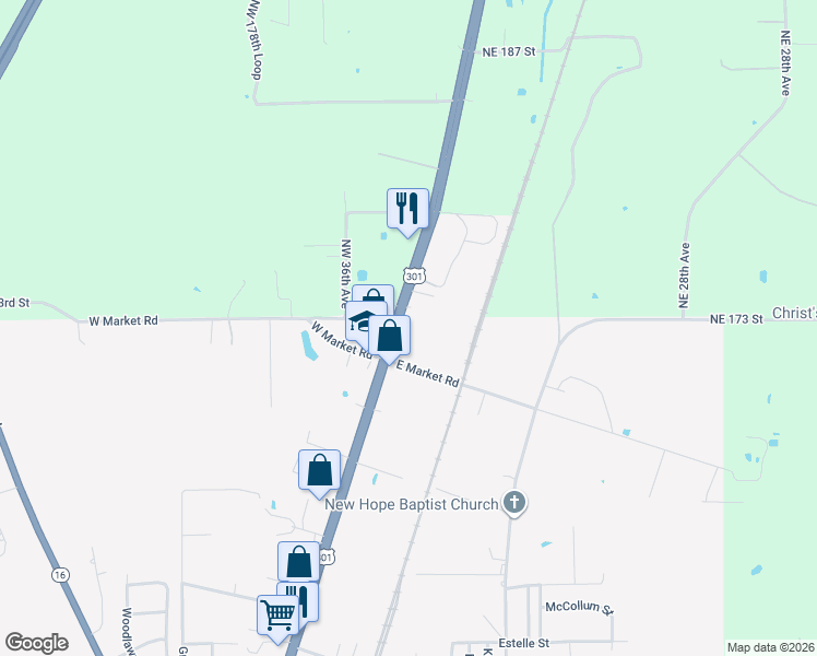 2266 North Temple Avenue, Starke FL - Walk Score