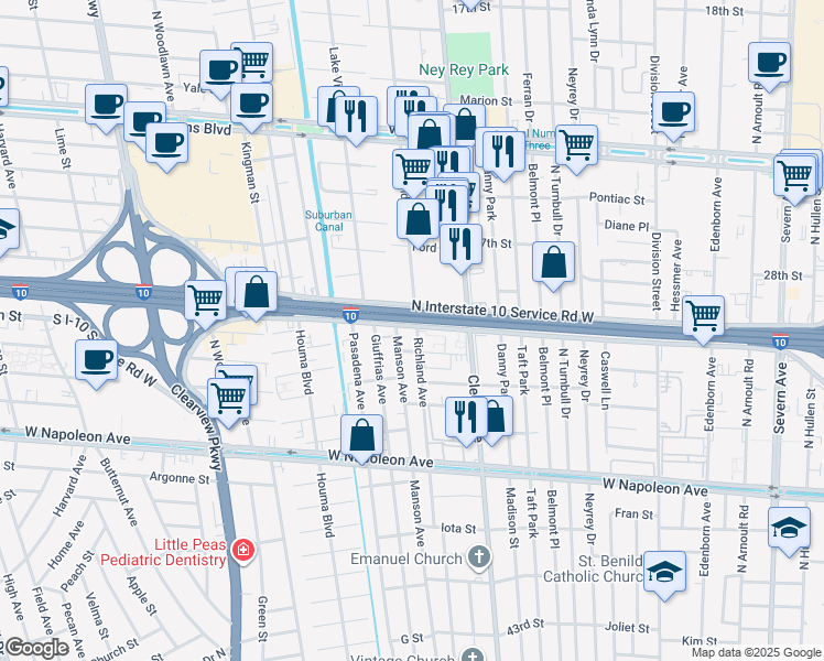 3928 South I-10 Service Road West, Metairie LA - Walk Score