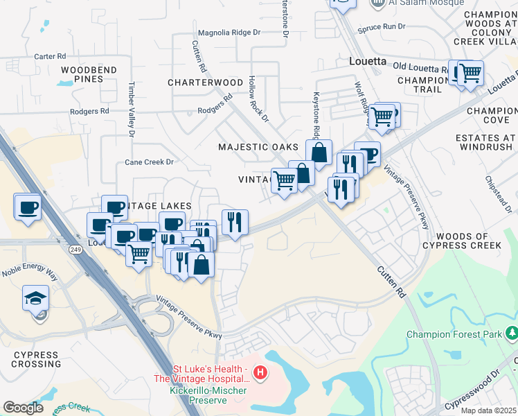 15727 Cutten Road, Houston TX - Walk Score