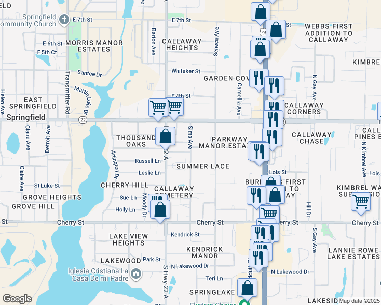 199 Sims Avenue, Callaway FL - Walk Score