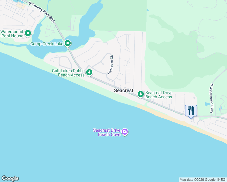 8276 East County Highway 30A, Miramar Beach FL - Walk Score