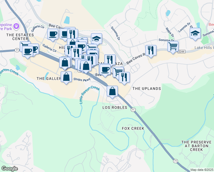 12531 Texas 71, Bee Cave TX - Walk Score