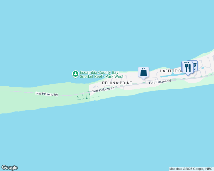 1300 Fort Pickens Road, Pensacola Beach FL - Walk Score