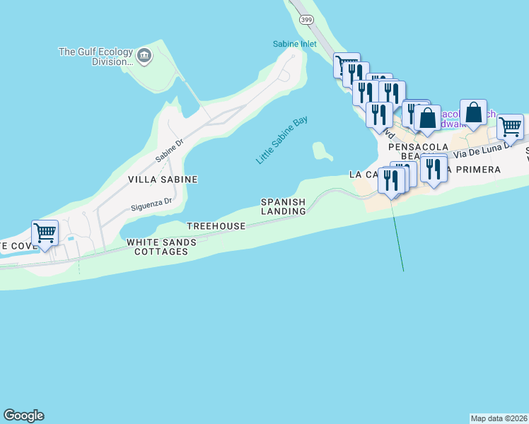 330 Fort Pickens Road, Pensacola Beach FL - Walk Score