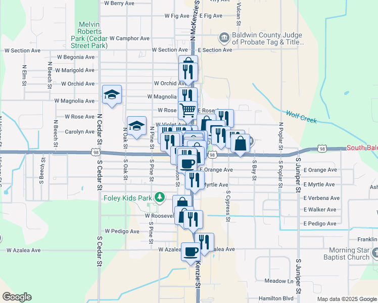 100 West Laurel Avenue, Foley AL - Walk Score
