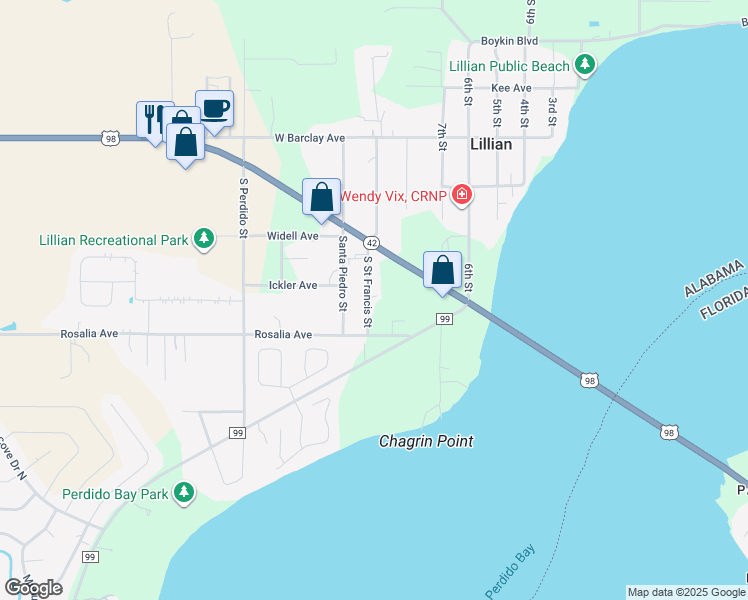 12584 South Saint Francis Street, Lillian AL - Walk Score