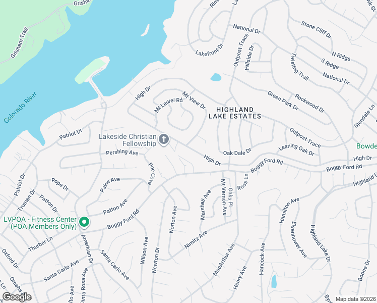 21209 High Drive, Lago Vista TX - Walk Score