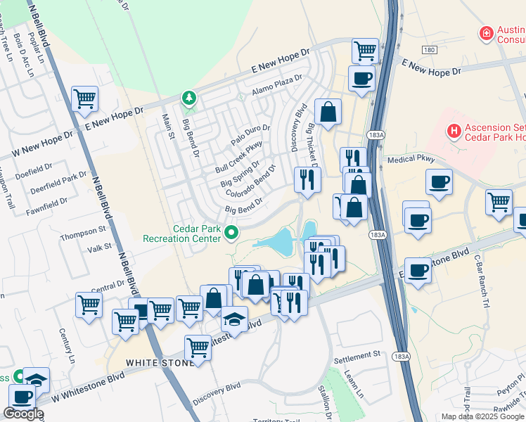 1430 Main Street, Cedar Park TX - Walk Score