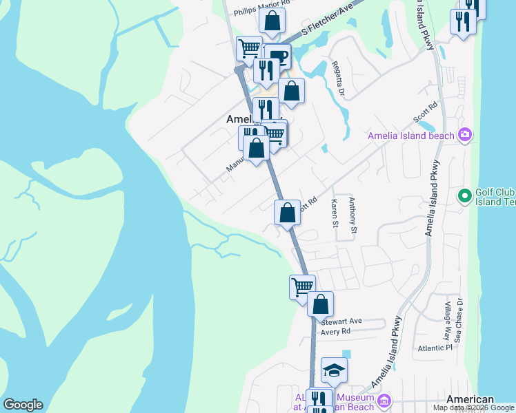 4003 Old Bluff Road, Fernandina Beach FL - Walk Score