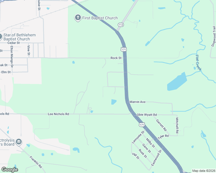 145 Branham Road, DeRidder LA - Walk Score