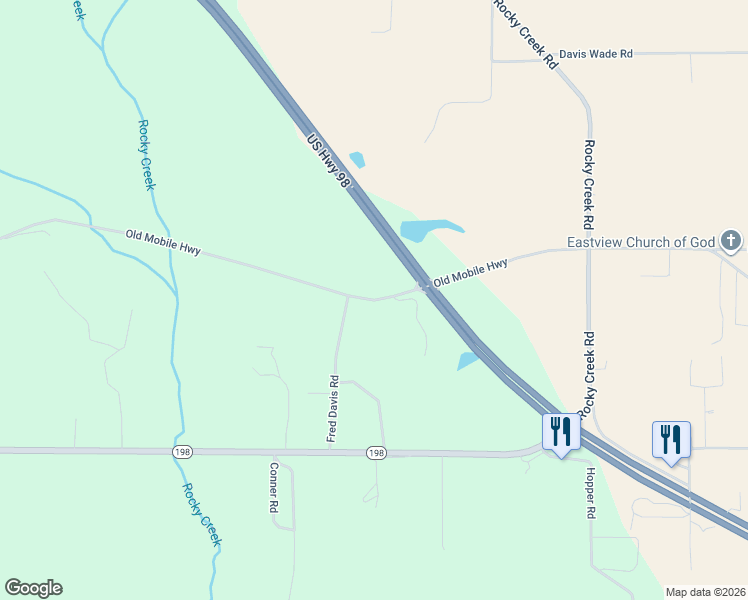 Old Mobile Highway, Lucedale MS - Walk Score