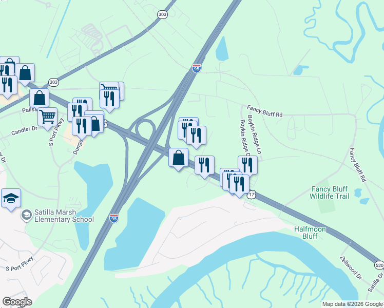 2764 Us Highway 17 South, Brunswick GA - Walk Score