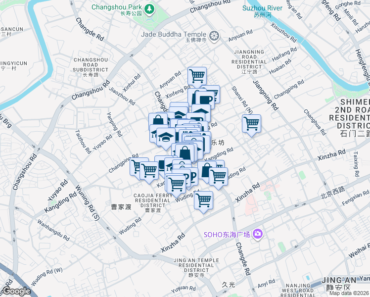 Changde Road, Shanghai Shanghai - Walk Score