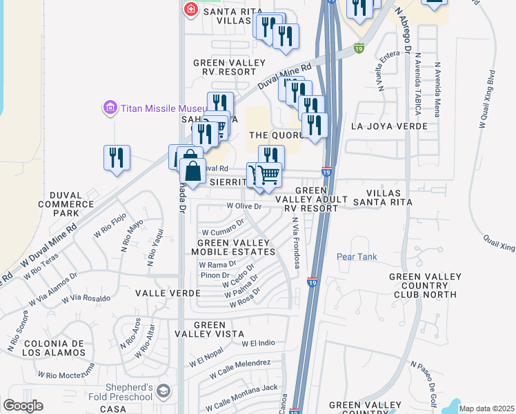150 West Olive Drive, Green Valley AZ - Walk Score